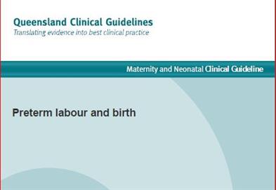 (16-PARROT-C) MC51 Imminent Birth 2019 - iLearn@QHealth - External